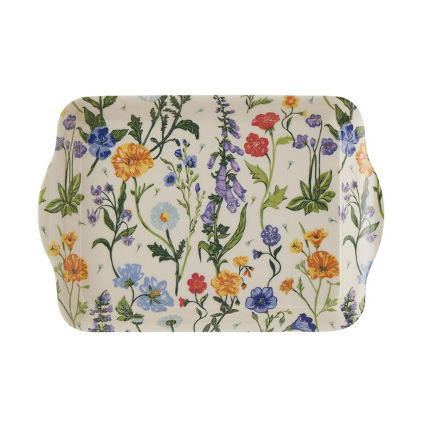 Ulster Weavers Cottage Garden Melamine Tray | Wayfair.co.uk