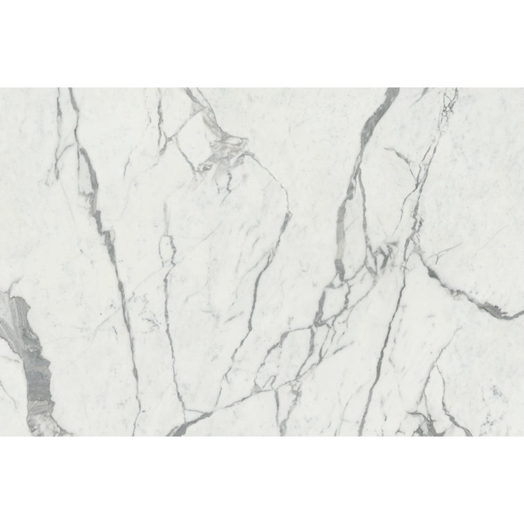 Stone & Tile Shoppe, Inc. Marble 60" x 30" Porcelain Marble Look Wall ...