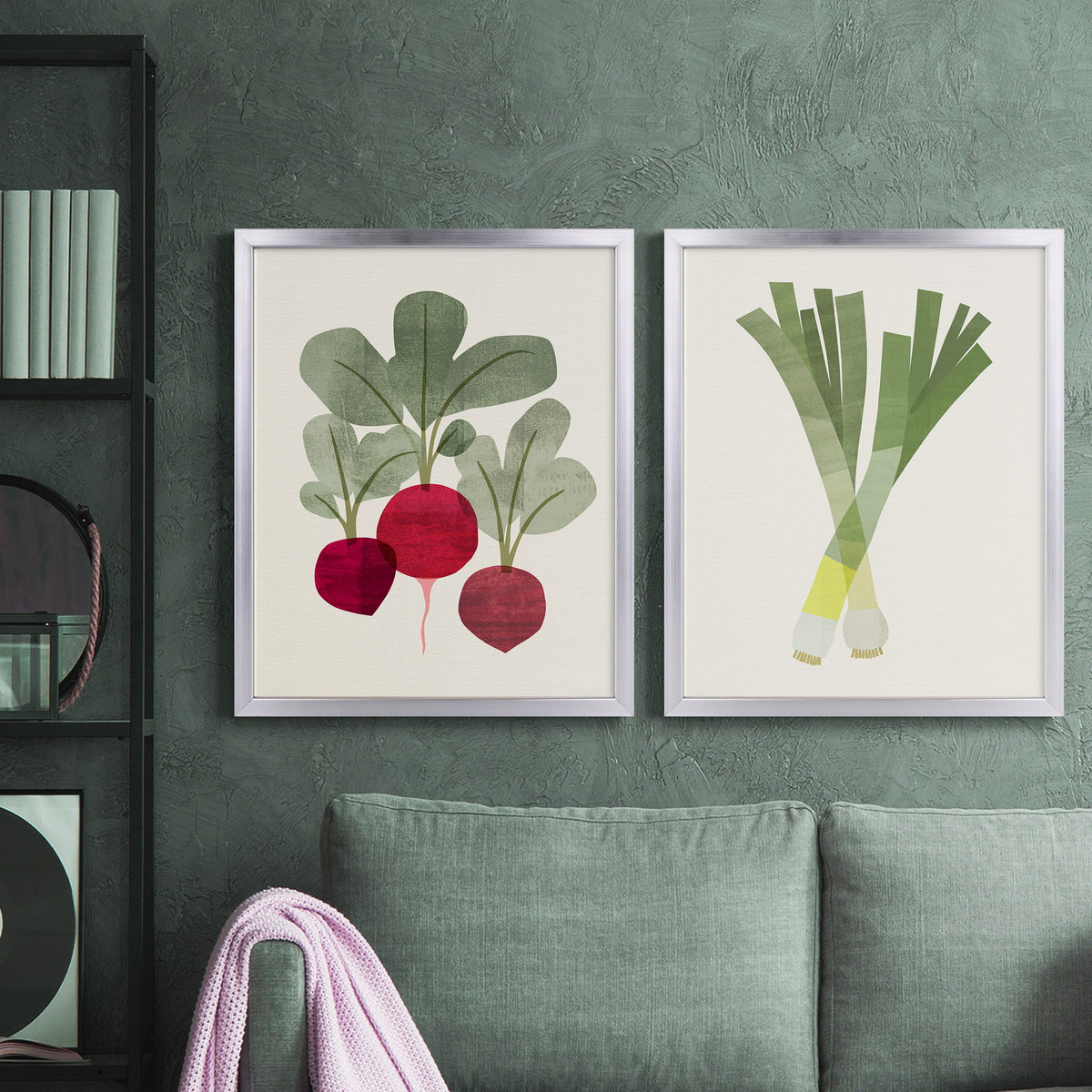 Gracie Oaks Organic Veg I Premium Framed Canvas - Ready To Hang | Wayfair