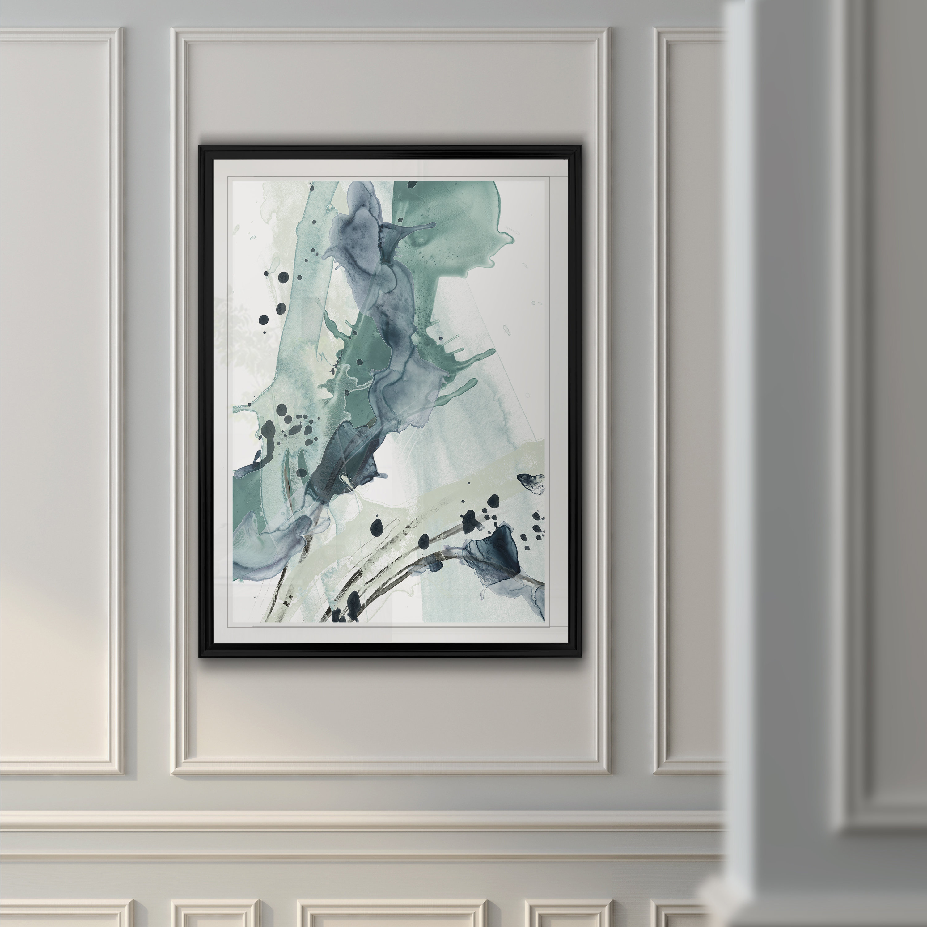 Wade Logan® Lieven 'Deep Splash I' - Painting Print on Canvas & Reviews ...