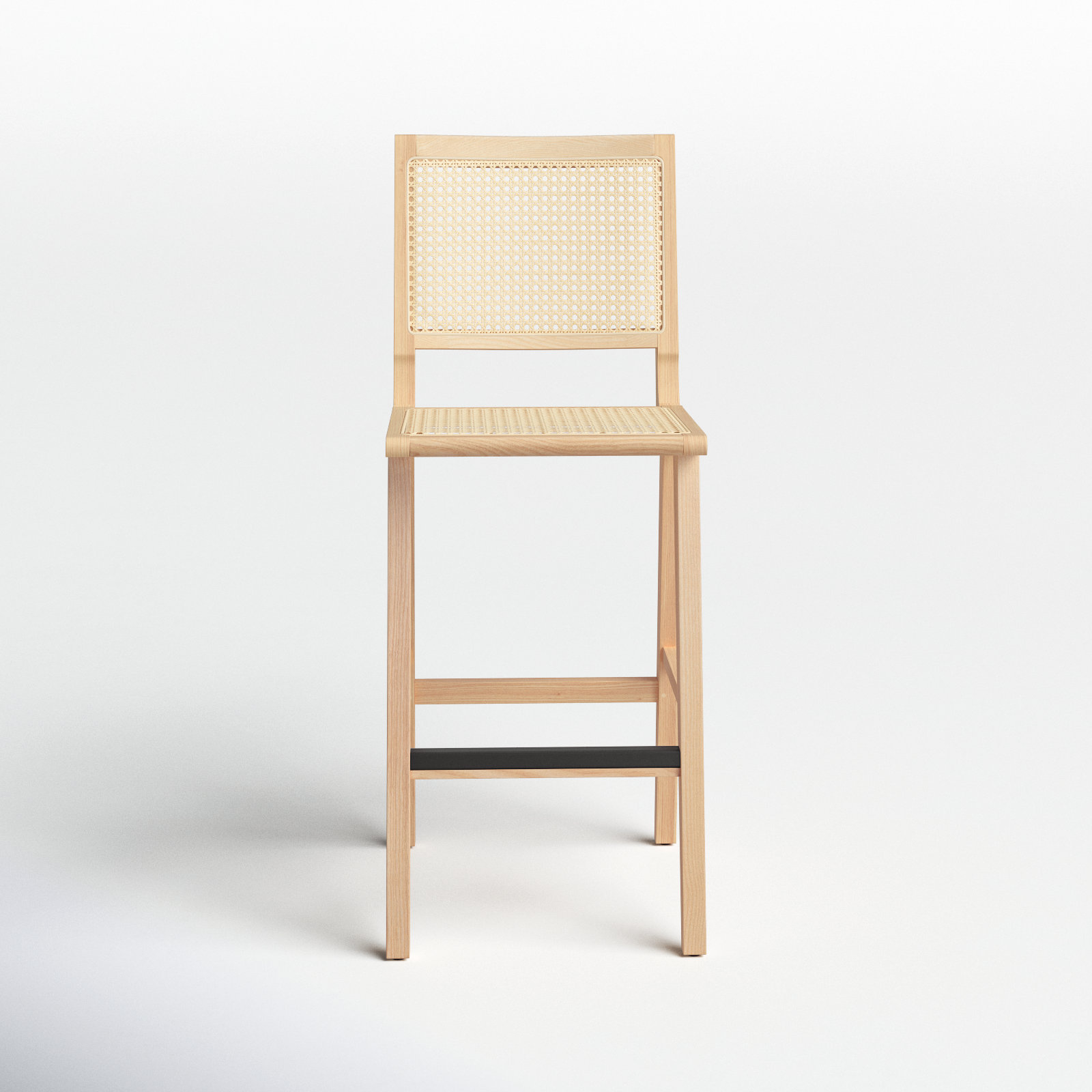 AllModern Atticus Cane Bar & Counter Stool & Reviews | Wayfair