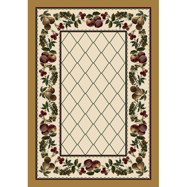Milliken Signature Fruit Medley Bordered Area Rug & Reviews - Wayfair ...