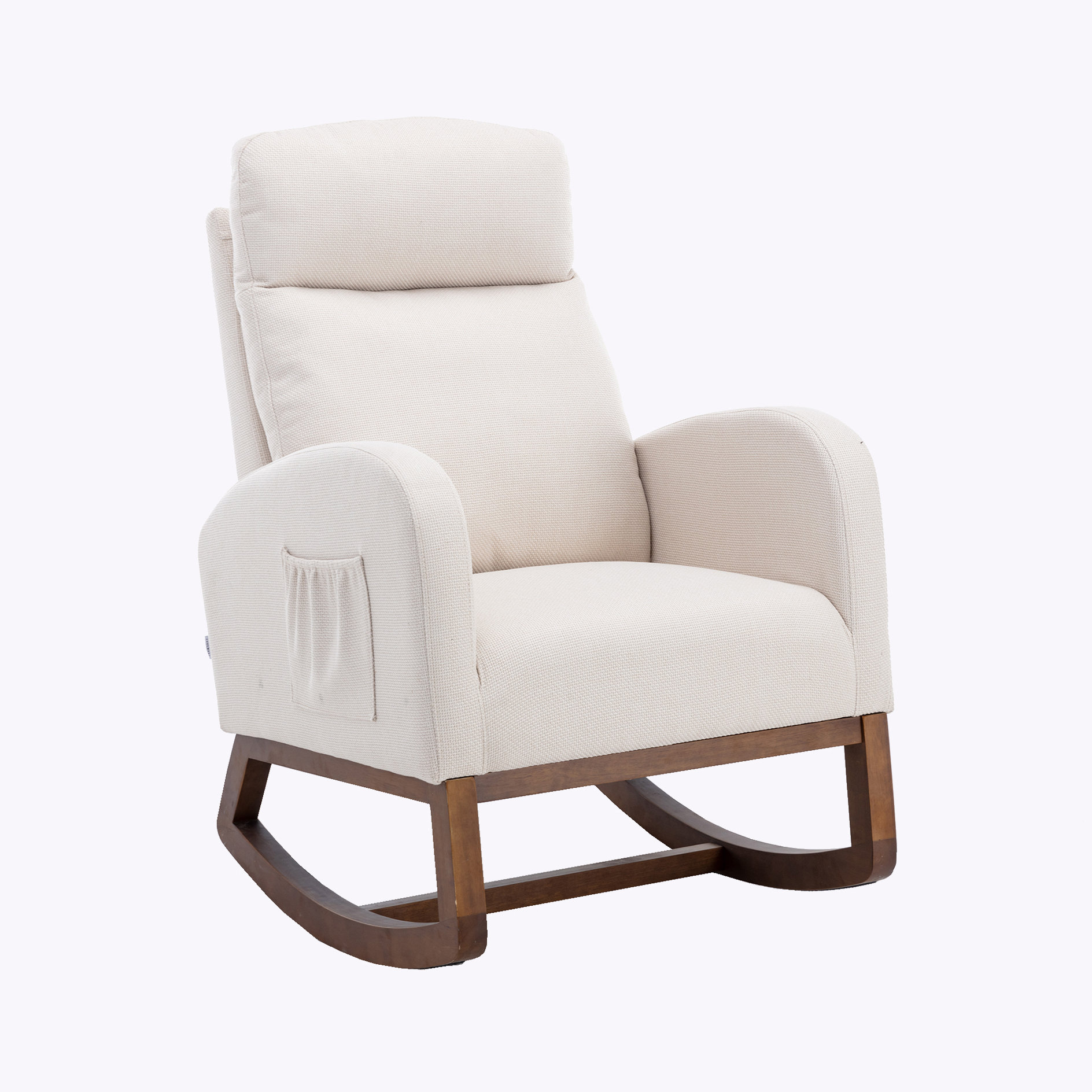 Harriet Bee Jaionna Solid Wood Rocking Chair - Wayfair Canada
