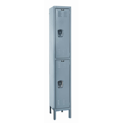 Hallowell Premium Metal 2 - Tier School Locker & Reviews | Wayfair