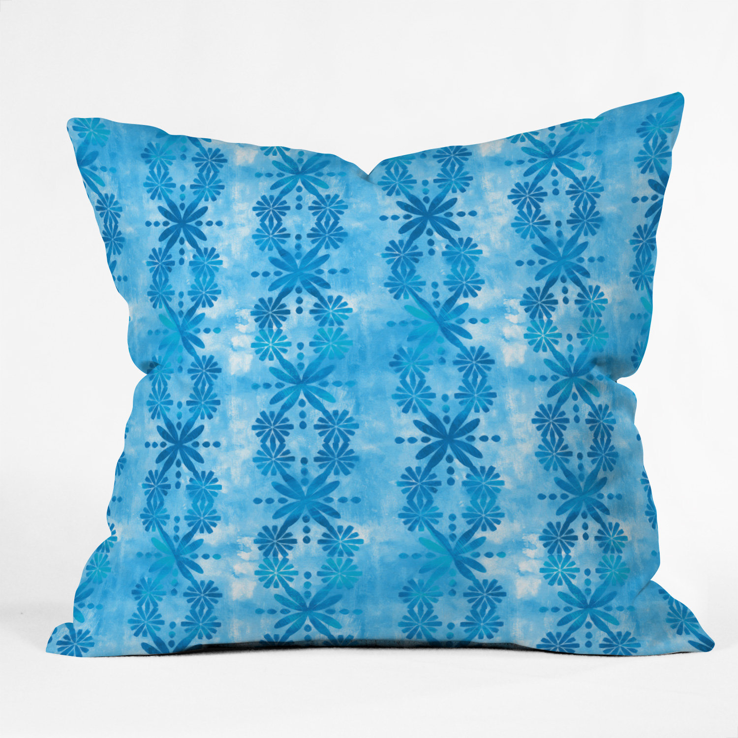 Deny Designs Jacqueline Maldonado Parallel Periwinkle Throw Pillow ...