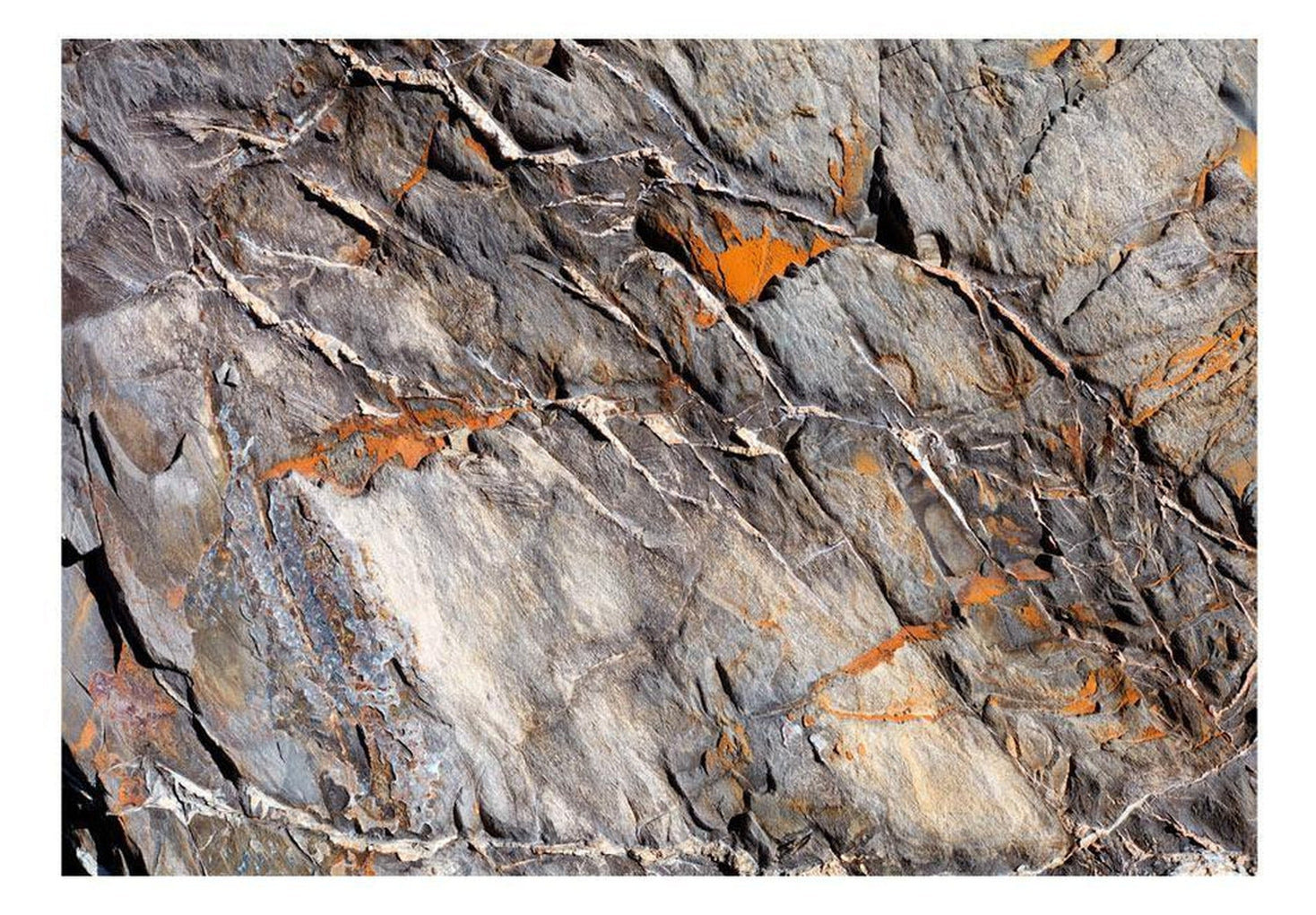 Loon Peak® Daleysha Mountain Bastion Stone Wall Mural | Wayfair