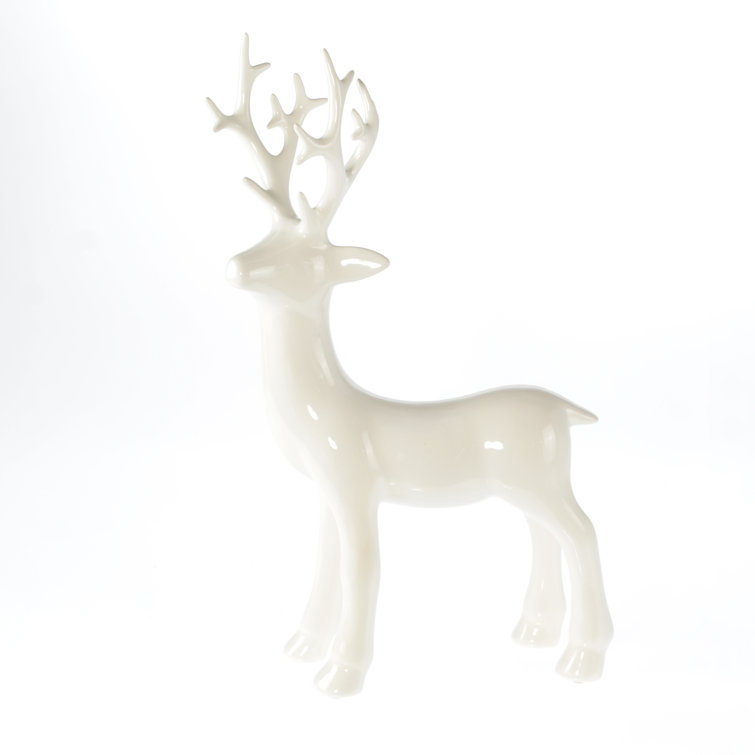 The Seasonal Aisle Ricky Ceramic Reindeer | Wayfair.co.uk