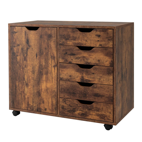 Alpen Home Balcar 10cm Wide 5 -Drawer File Cabinet | Wayfair.co.uk