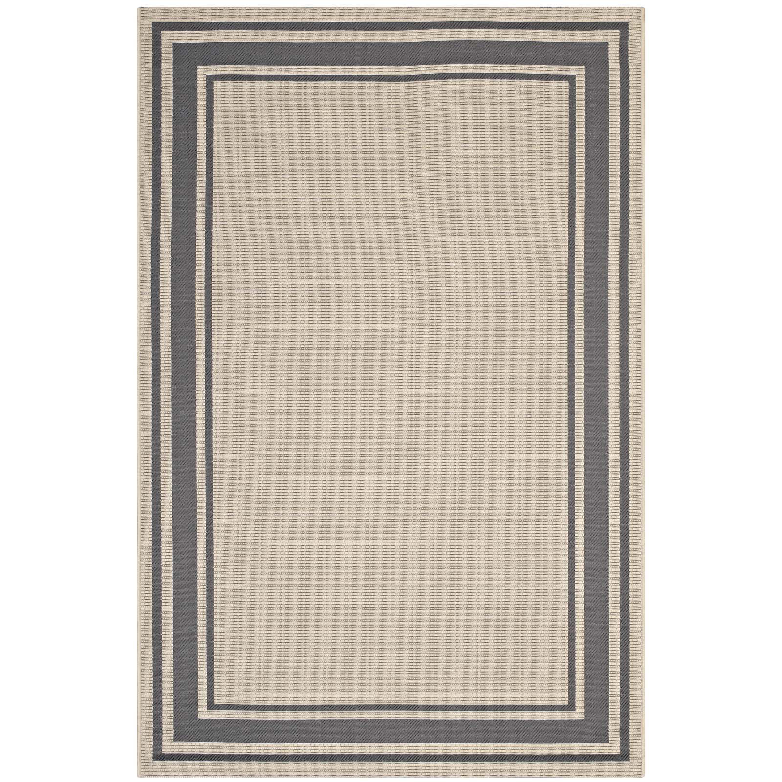 Modway Rim Solid Border Borderline Indoor and Outdoor Area Rug | Wayfair