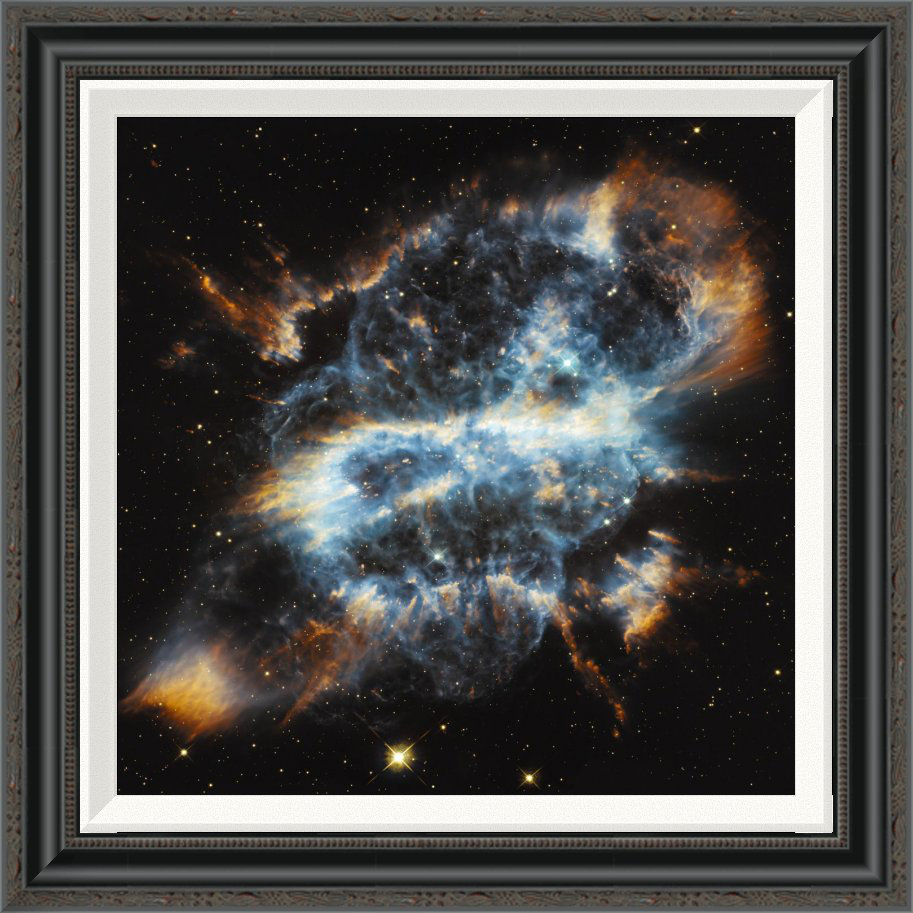 Global Gallery NGC 5189 by NASA - Picture Frame Print on Canvas | Wayfair