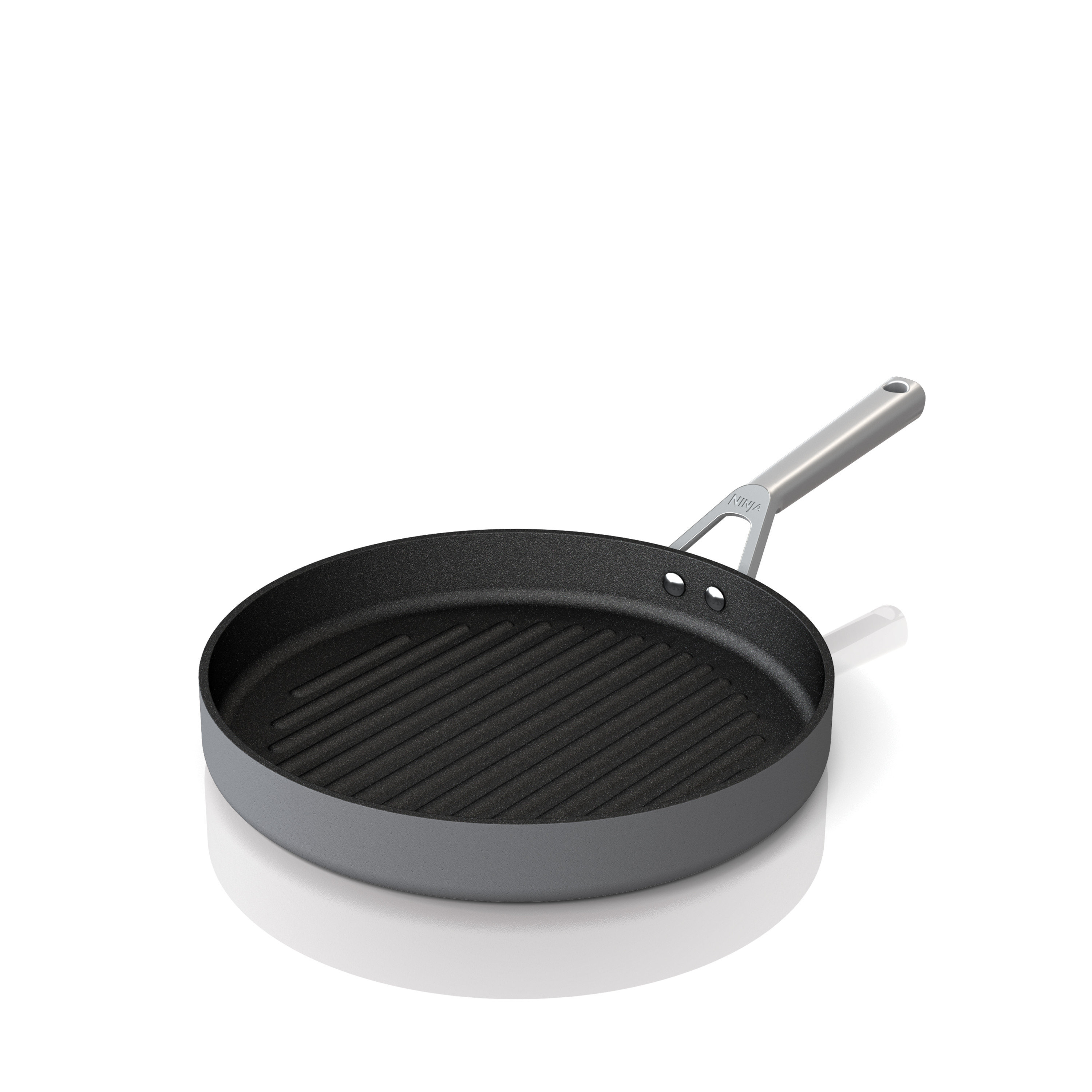 Ninja C30530 Foodi Neverstick Premium 12-Inch Round Grill Pan & Reviews ...