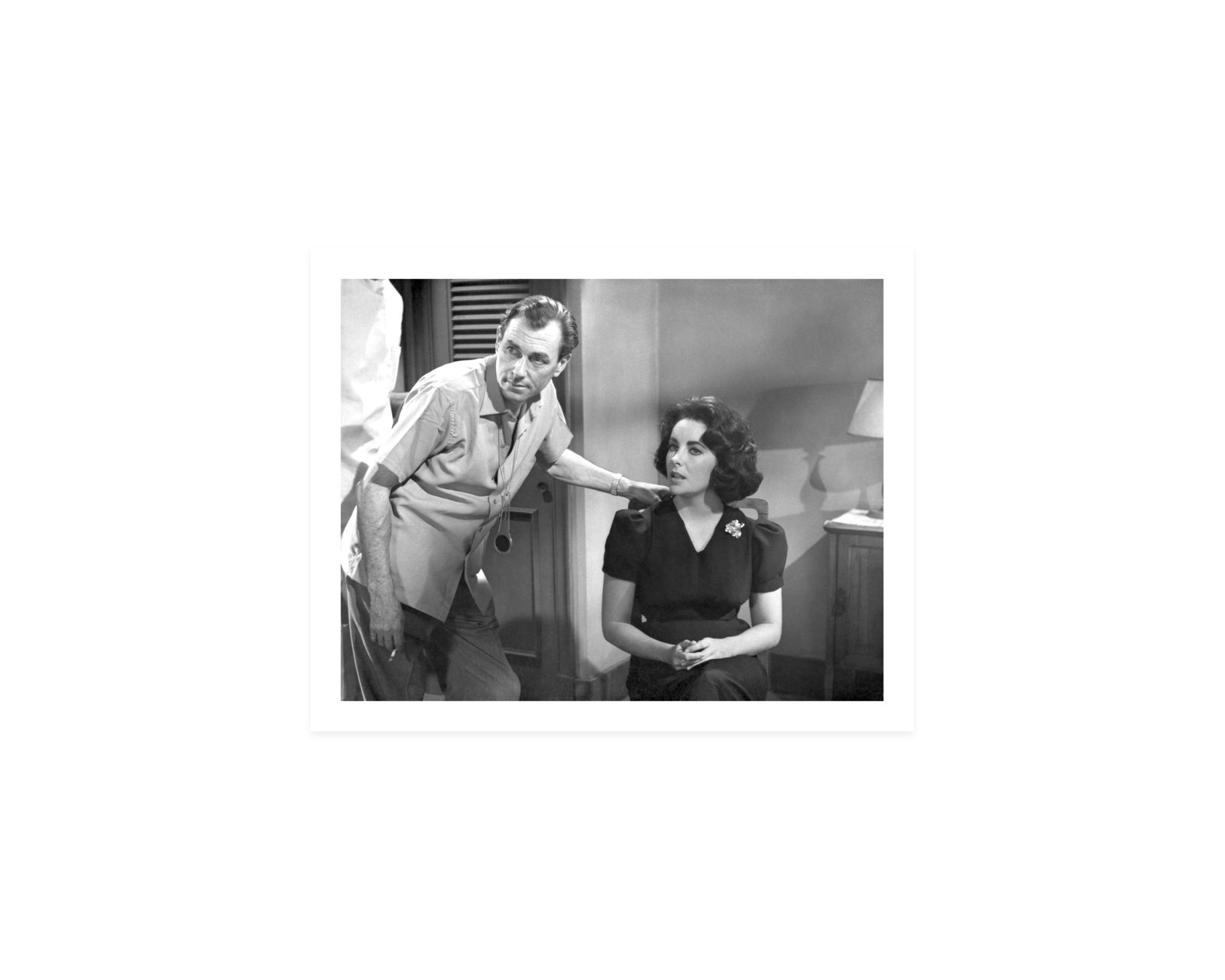 Globe Photos Entertainment & Media Elizabeth Taylor Talking to Jack ...