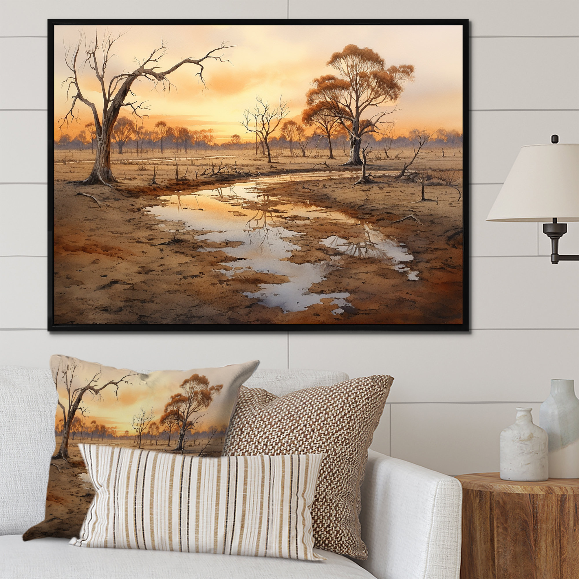 Red Barrel Studio® Australian Outback Landscape VI - Australia Wall Art ...