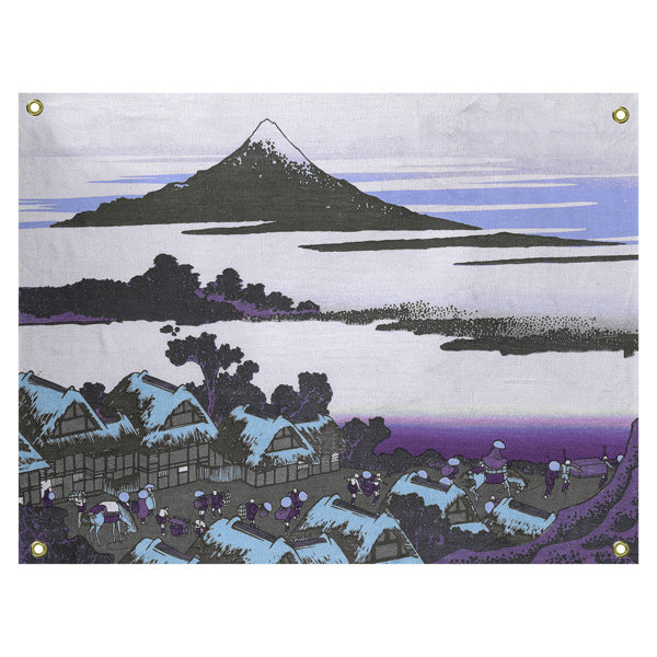 World MenagerieDawn at Isawa in Kai Province Wall Tapestry | Wayfair