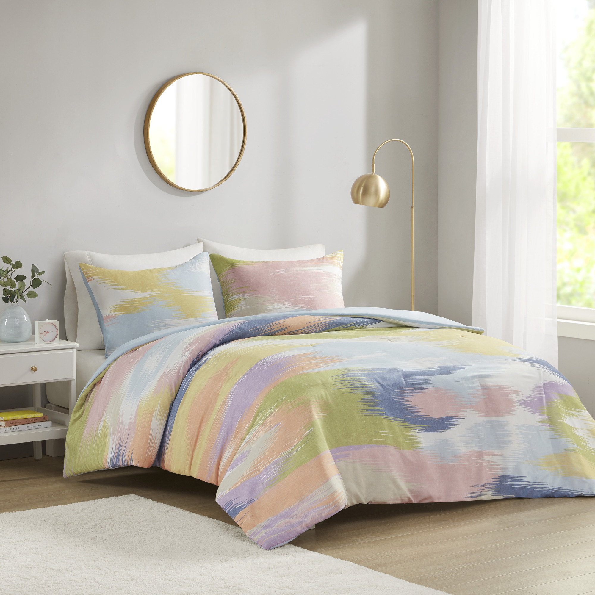 Intelligent Design Abstract Modern Comforter Set & Reviews | Wayfair