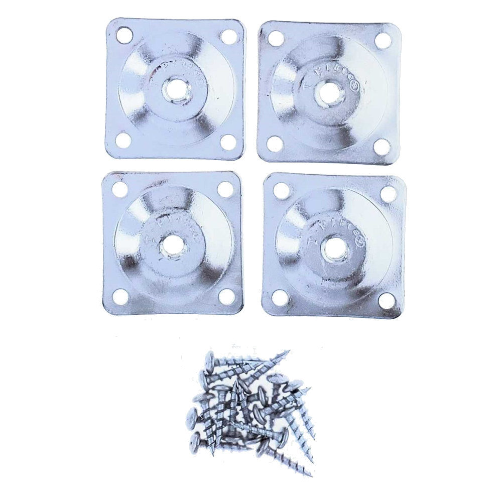 Leg Daddy Threaded T-plate Sofa Leg Attachment Plates & Reviews | Wayfair