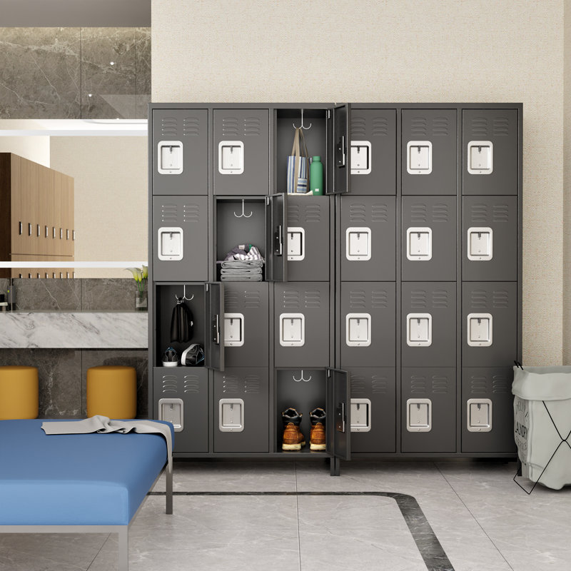 REEMOON Metal Lockers For Employees With Lock&12 Doors Metal Lockers ...
