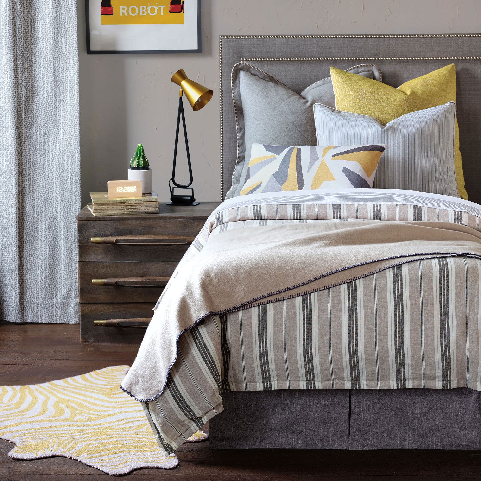 Thom Filicia Home Collection by Eastern Accents Chatham Slate Striped ...
