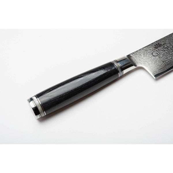 Ginsu Katana Damascus AUS 10 Japanese Ginsu Katana 7'' Santoku Knife ...