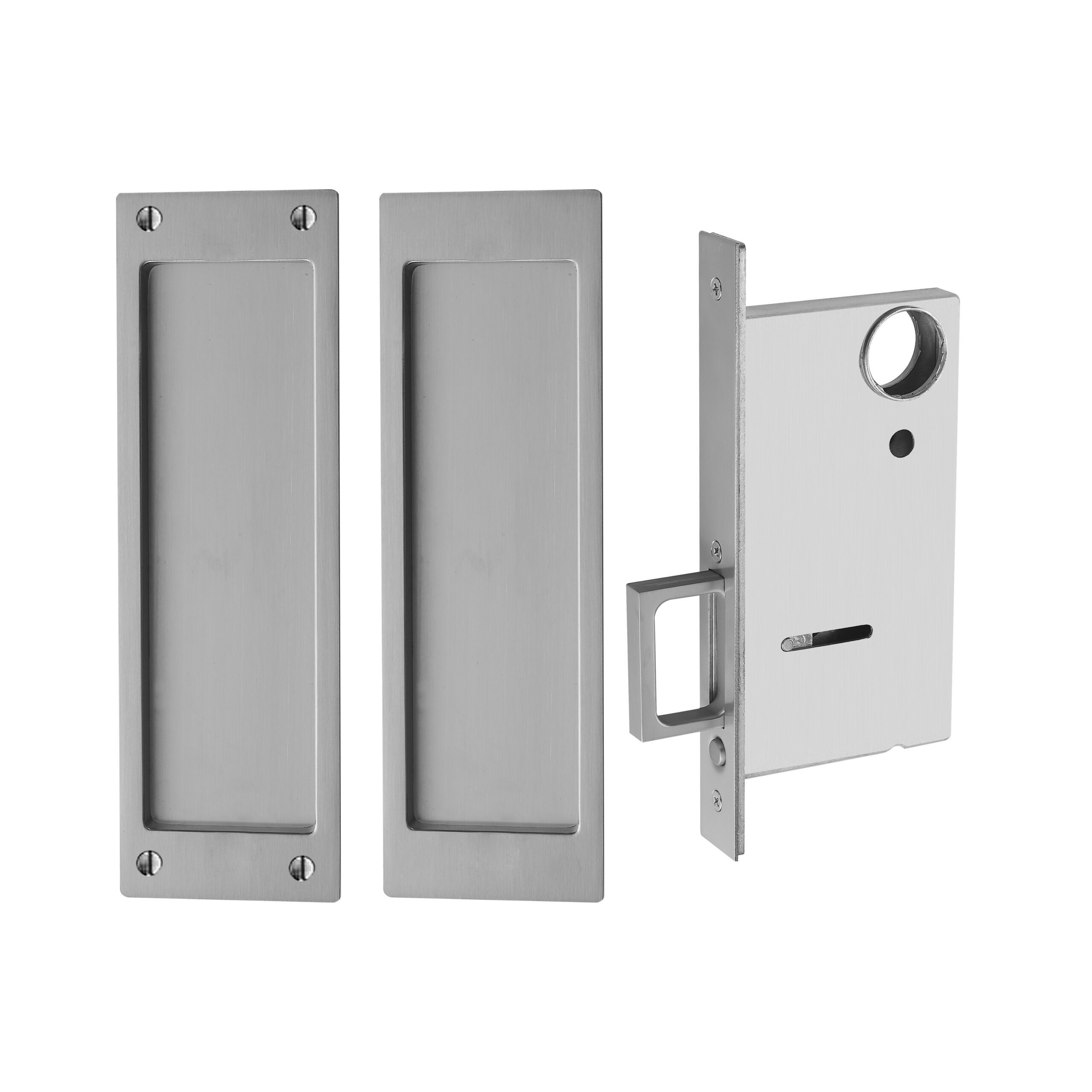 Linnea Rectangular Passage Pocket Door Lock Set - Wayfair Canada