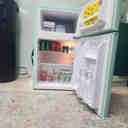 R.W.FLAME Double Door 3.2 Cu. Ft. Compact Refrigerator Mini Fridge with ...