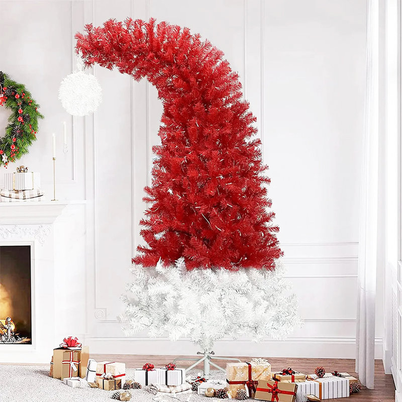 The Holiday Aisle® Harmanjot 6FT Bendable Santa Hat Style Christmas ...