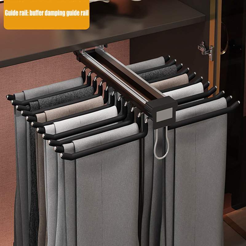 Rebrilliant Metal Wardrobe Pants Rack & Reviews | Wayfair