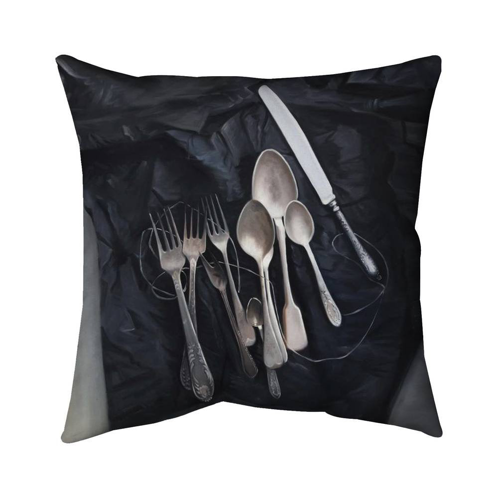 Begin Edition International Inc. Cutlery Square Pillow | Wayfair