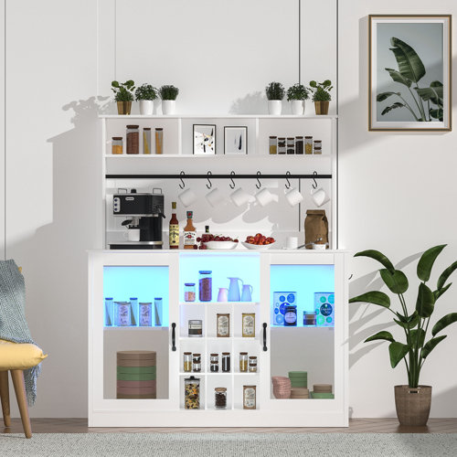 White Home Bars & Bar Sets You'll Love | Wayfair