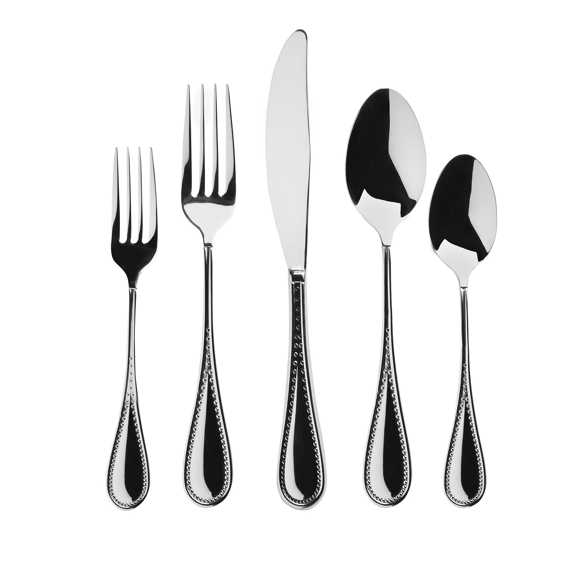 Gourmet Settings Hollis 20pc Flatware Set, Service for 4 & Reviews ...