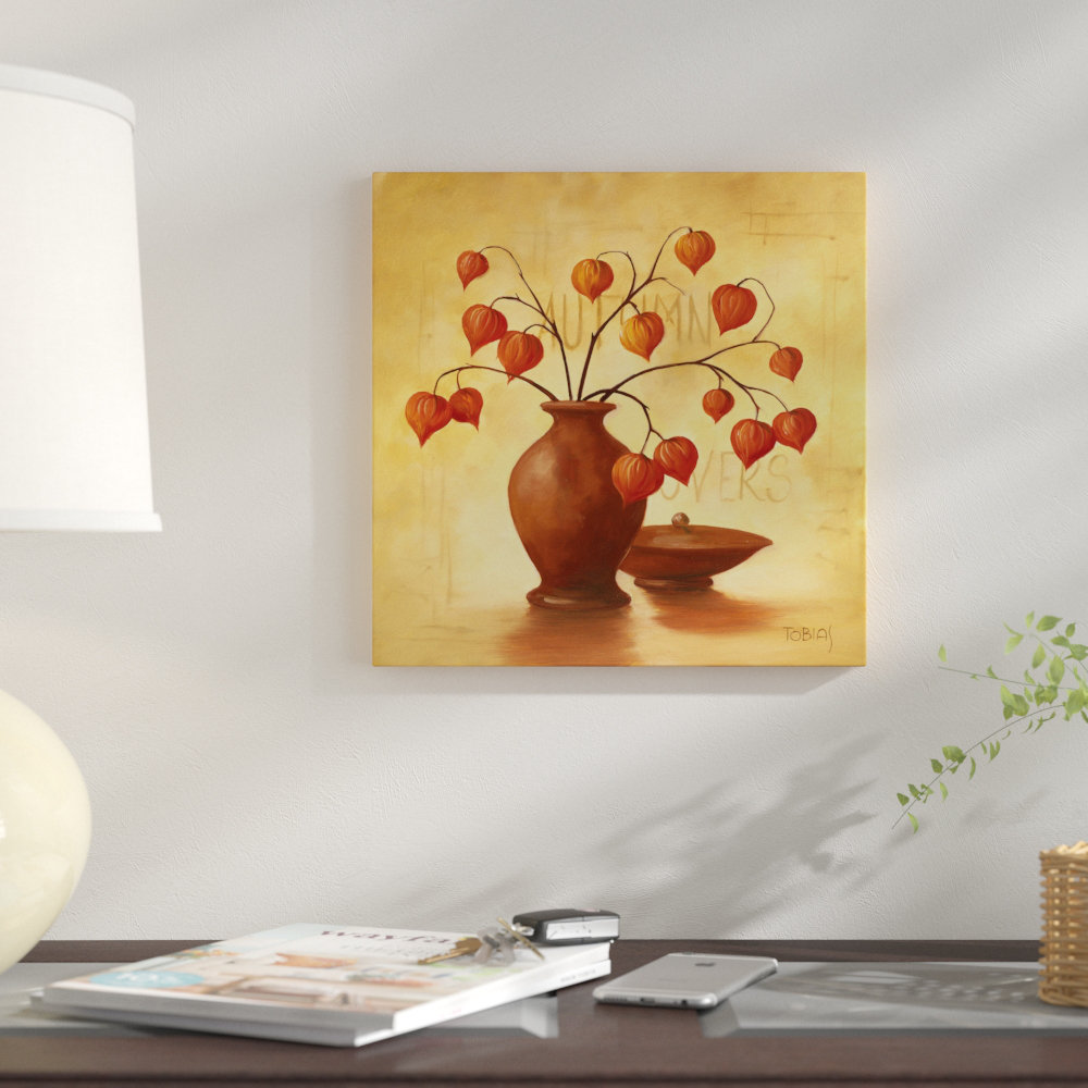 East Urban Home 'Subtile Decorations II' Print on Canvas | Wayfair