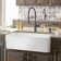 Blanco Cerana 33" Fireclay Single Bowl Apron-Front Farmhouse Sink ...