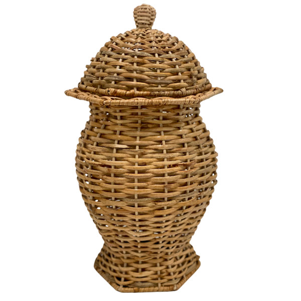 The Enchanted Home Broyles Handmade Wicker Jar | Perigold