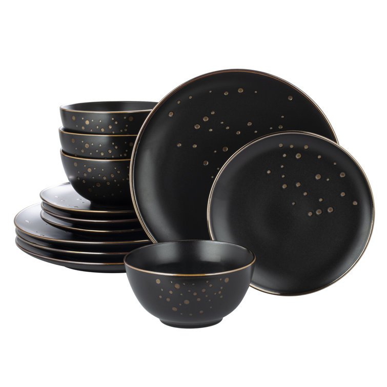 Metro Lane Motta 12 Piece Dinnerware Set - Service for 4 | Wayfair.co.uk