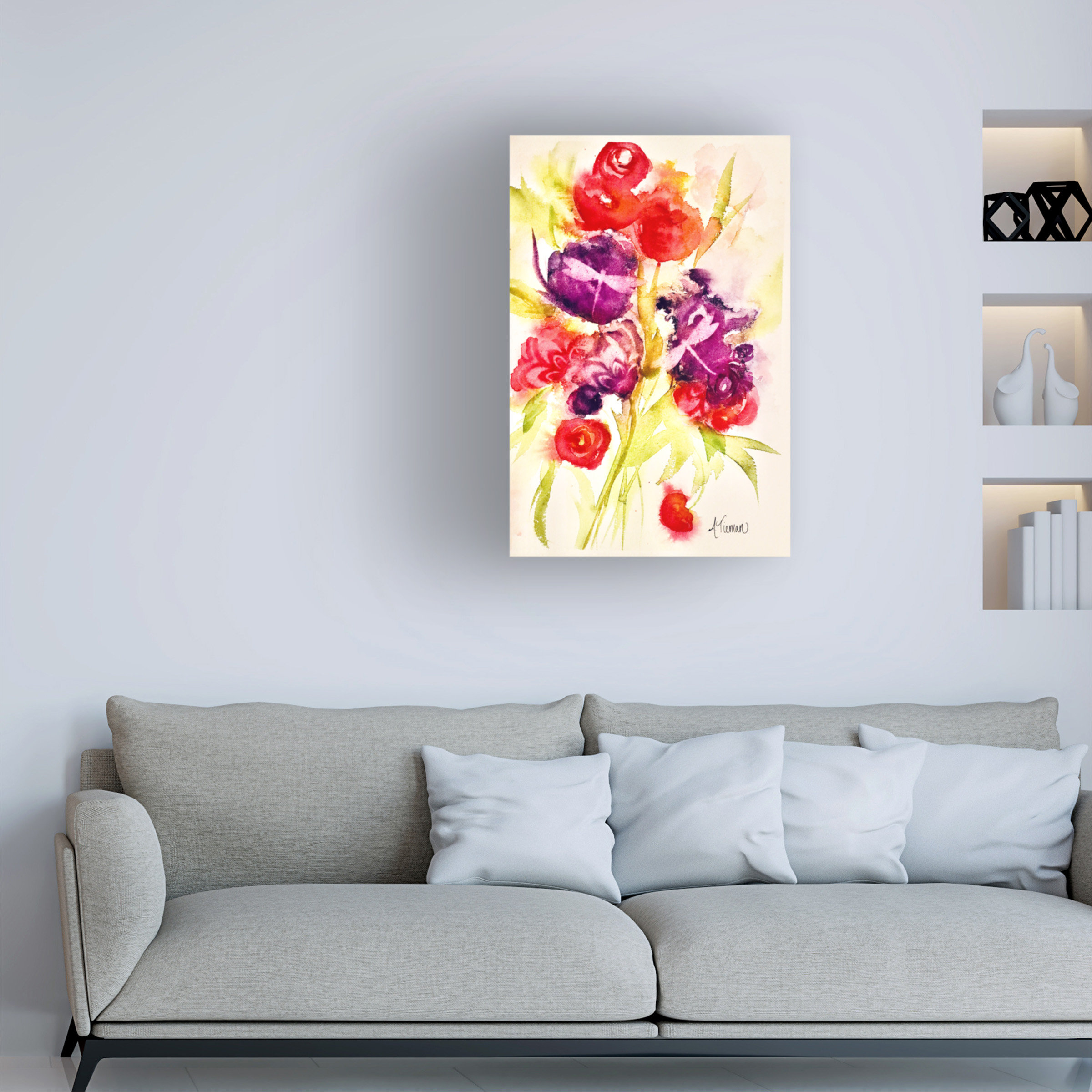 Red Barrel Studio® Wrapped Canvas Wall Art - Amy Tieman 'rising courage ...