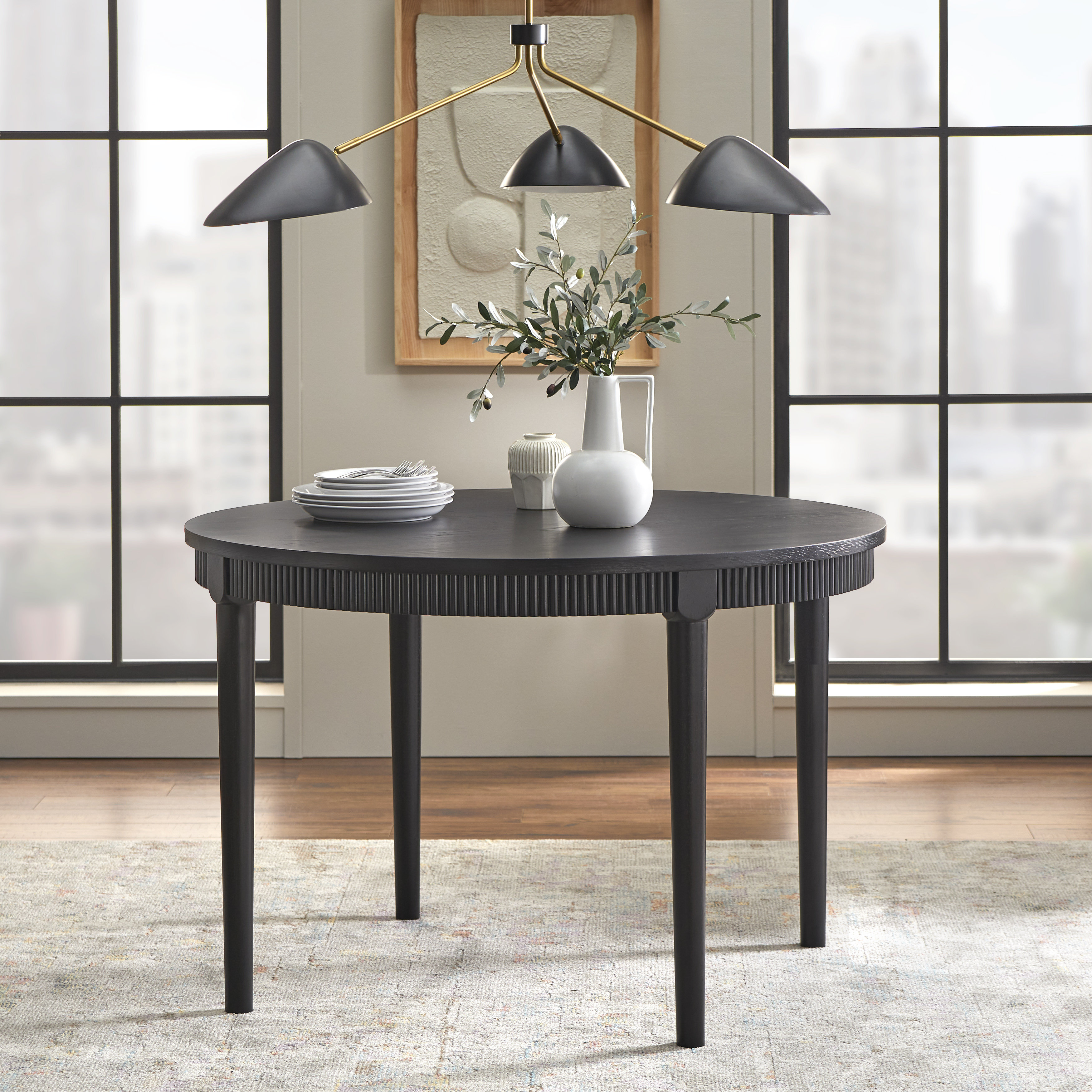 Lark Manor Astoria Round Dining Table & Reviews - Wayfair Canada