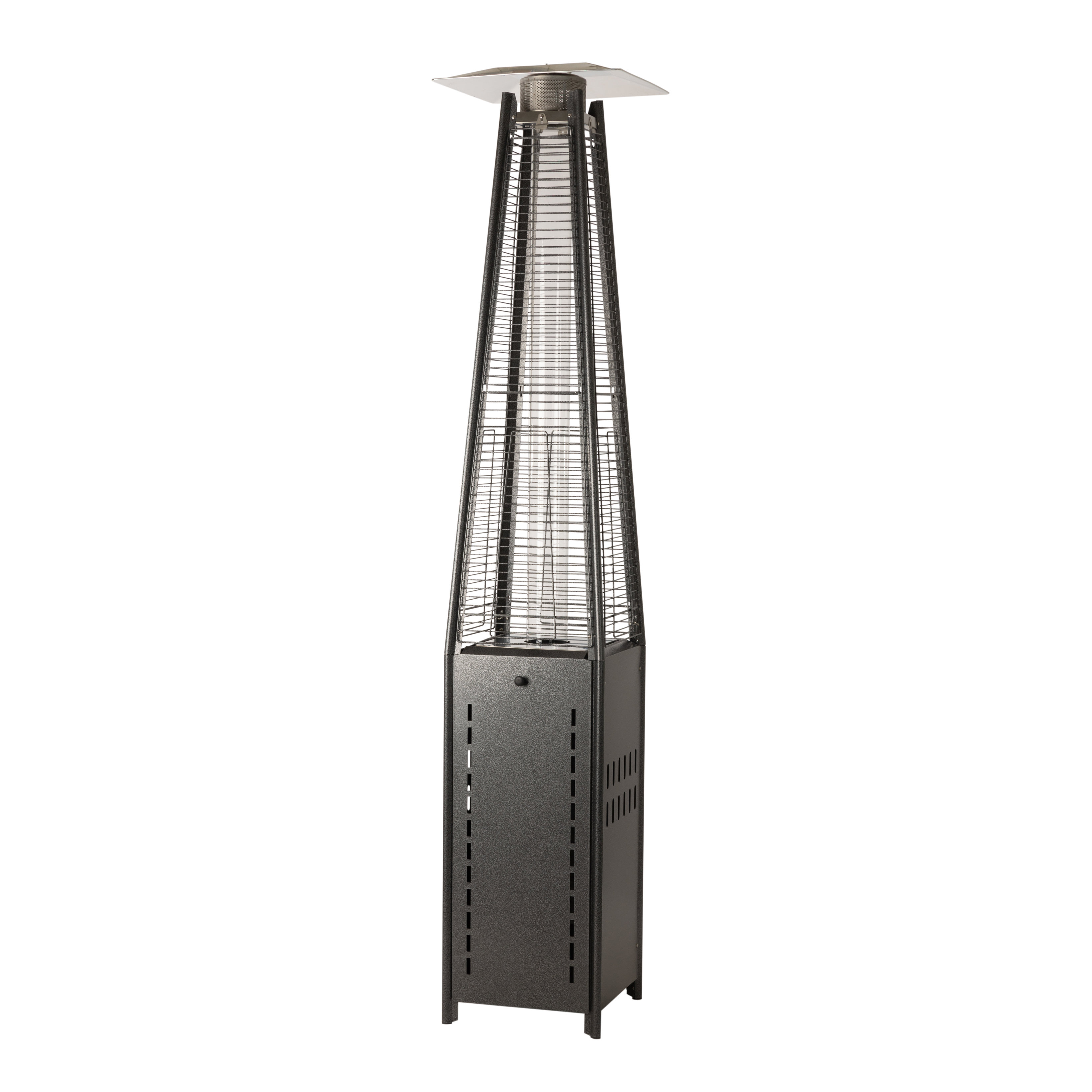 Fire Sense Pyramid Flame Patio Heater 40,000 BTU, Propane Heater Tower ...