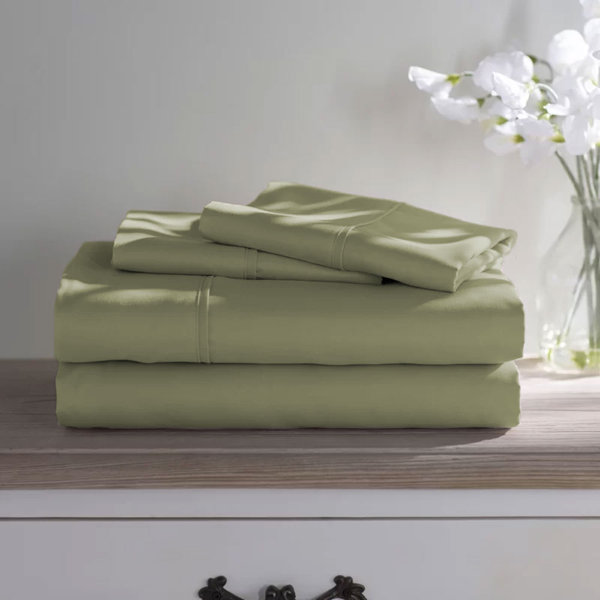 Green Sheets & Pillowcases You'll Love | Wayfair