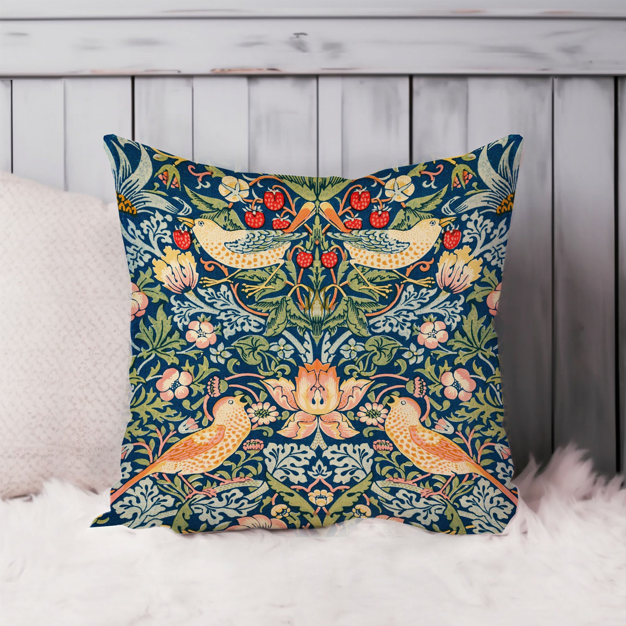 Ethan Taylor Animals William Morris Damask Style Pattern Birds Birds ...