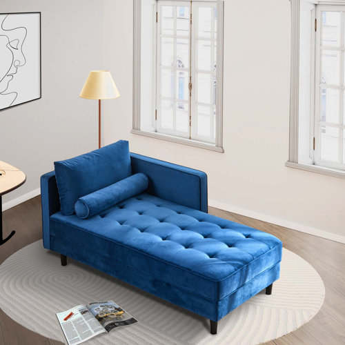 Blue Chaise Lounge Chairs You'll Love | Wayfair