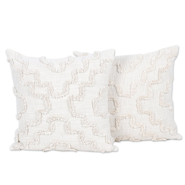 Novica Caliopa Abstract Cotton Pillow Cover - Wayfair Canada