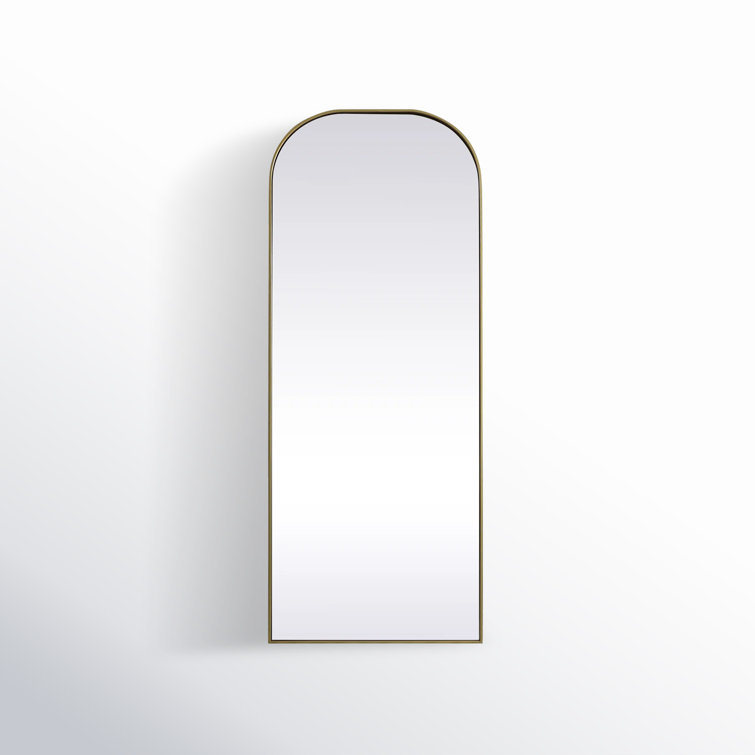 Sabine Metal Arch Floor Mirror & Reviews | Joss & Main