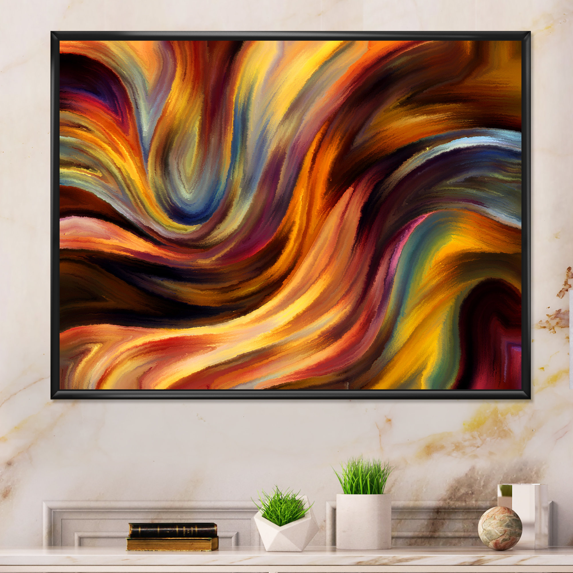 Wrought Studio Voyages To Inner Paint III - Modern & Contemporary ...