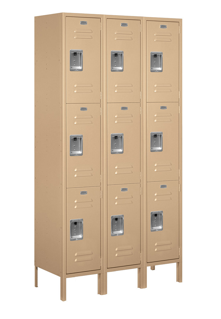 Salsbury Industries 3 Tier 3 Wide Standard Locker | Wayfair