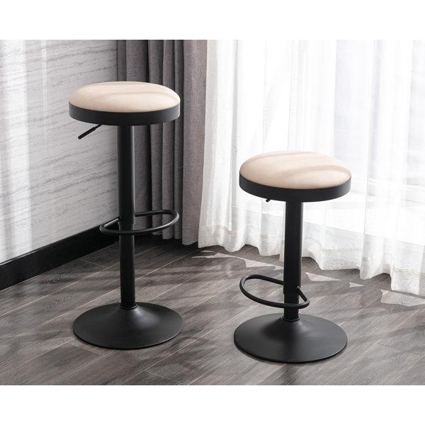 Latitude Run® Reld Swivel Adjustable Height Stool & Reviews | Wayfair