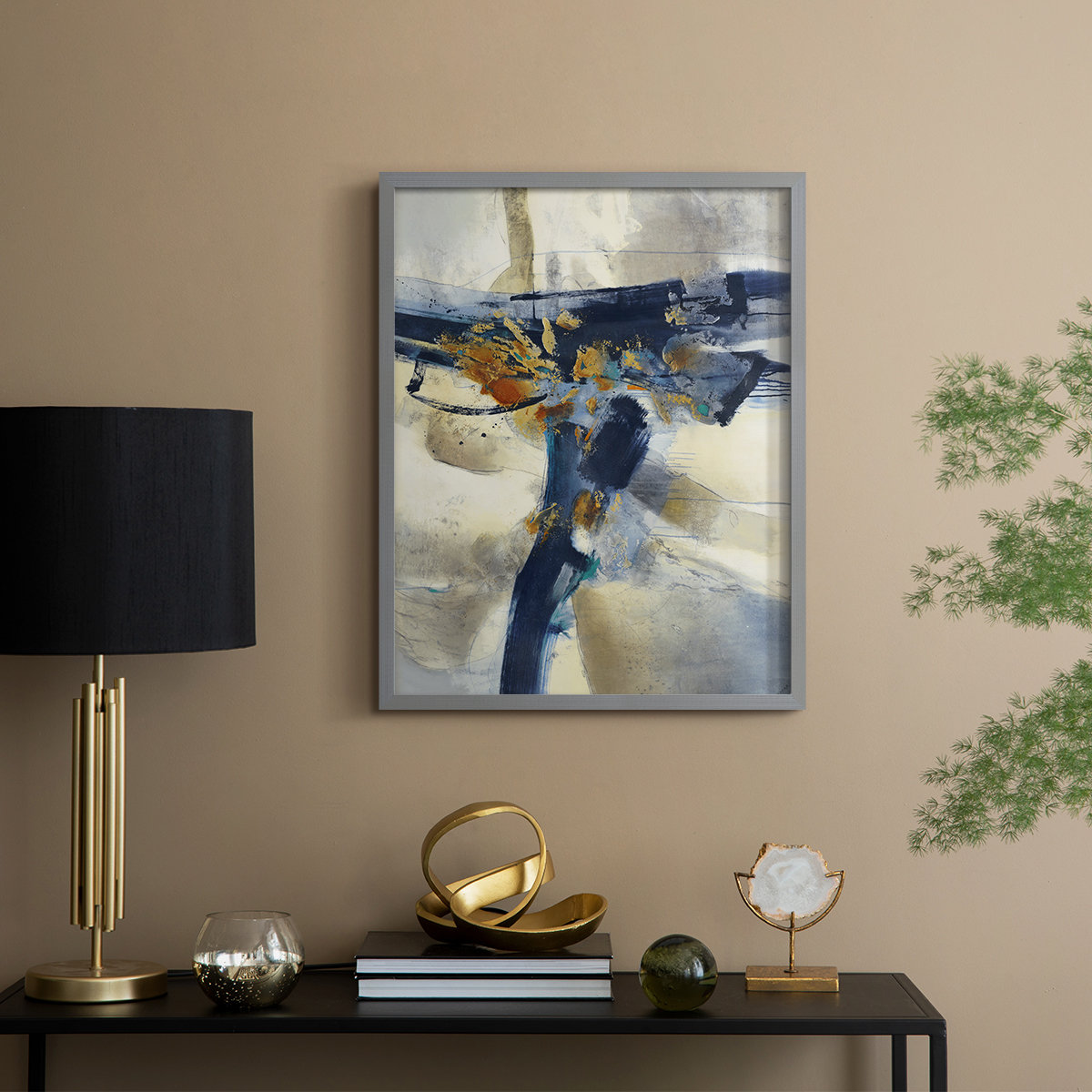 Winston Porter Blast Framed Print - Solid Wood | Wayfair