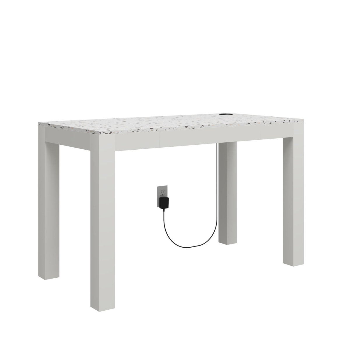 CosmoLiving by Cosmopolitan Astor Desk with Wireless Charger - Wayfair ...