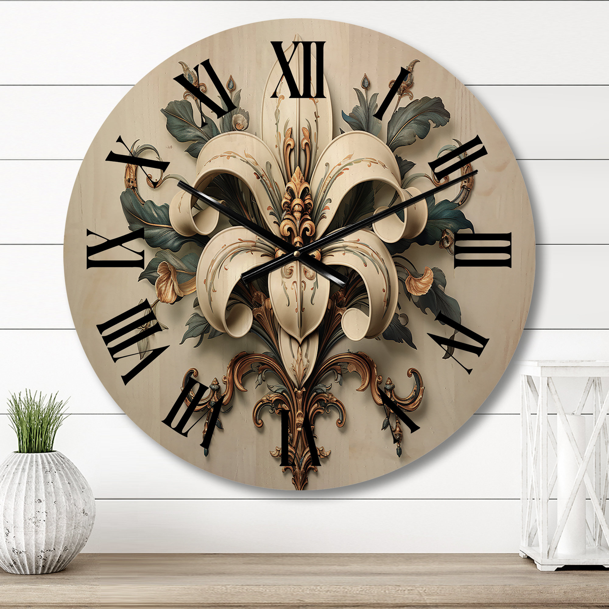 East Urban Home Fleur-De-Lis a Stylized Lilly Flower II - Floral ...