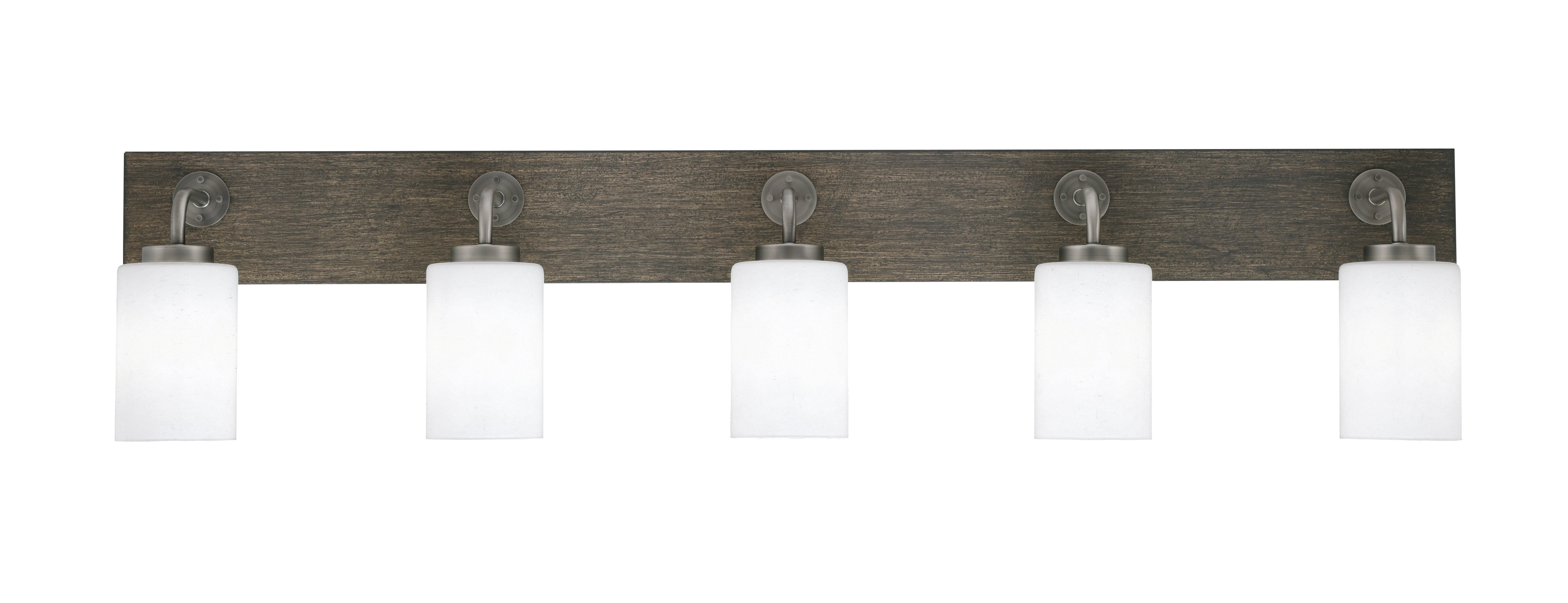 Longshore Tides Oxbridge 5 Light Bath Bar Shown With 4" Glass - Wayfair ...