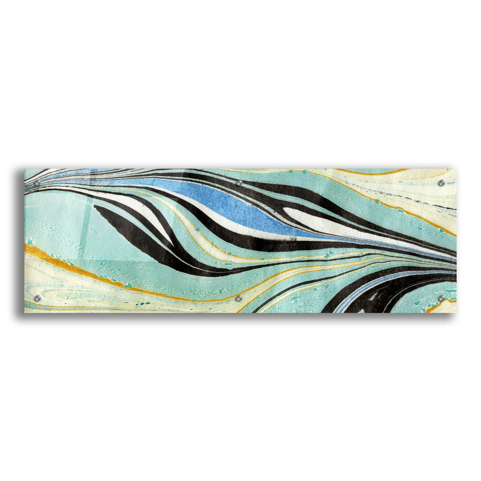 Ivy Bronx Placid 1' by Alicia Ludwig Acrylic Glass Wall Art | Wayfair